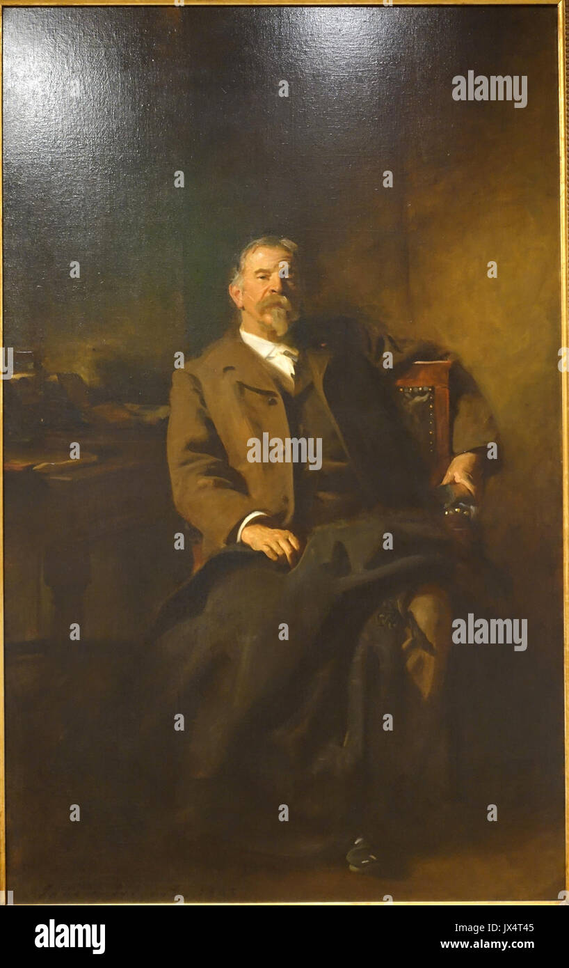 Henry Lee Higginson by John Singer Sargent, 1903, oil on canvas Fogg ...