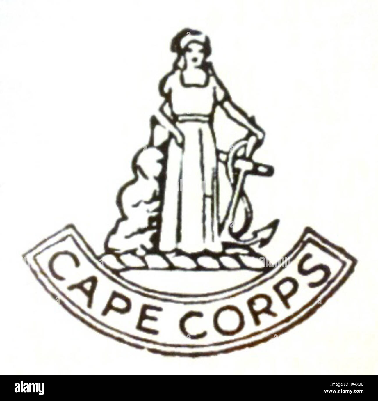 1 Cape Corps emblem Cape Colony military Stock Photo - Alamy