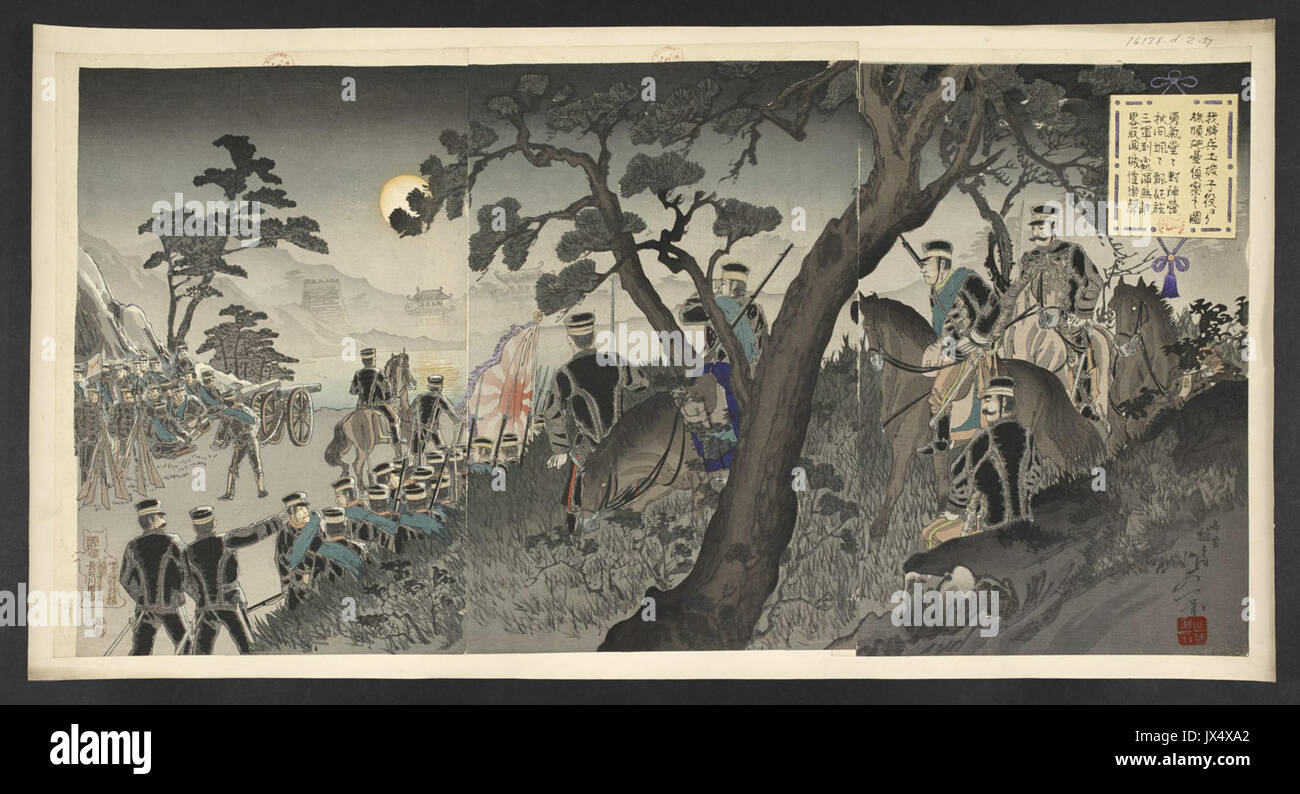 16126 d 2(57) Japanese forces reconnoitre Port Arthur following the ...