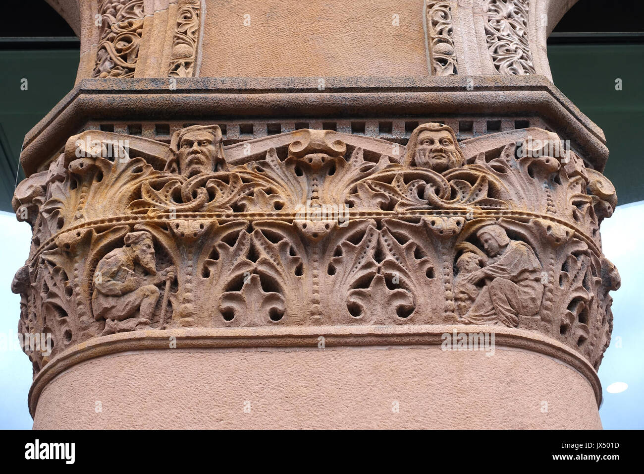 Detail Cambridge Public Library Cambridge, MA DSC01624 Stock Photo - Alamy