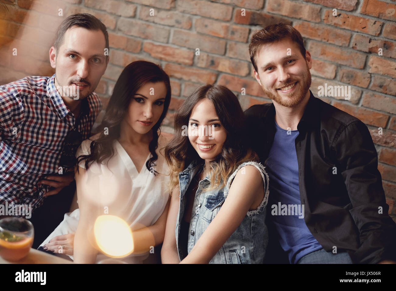 Cheerful man in party hi-res stock photography and images - Alamy