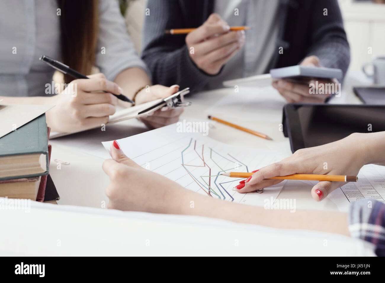 People at work Stock Photo - Alamy