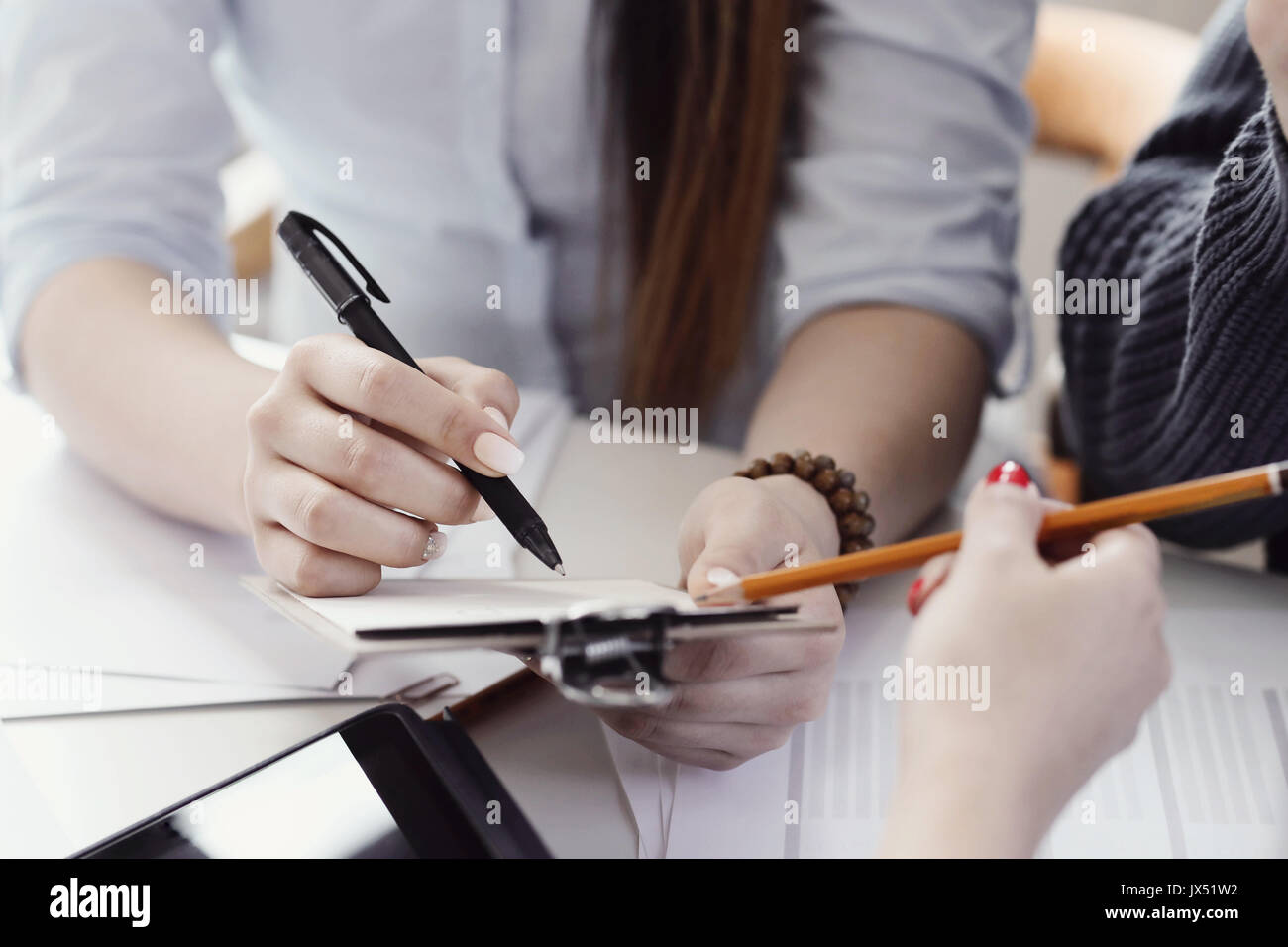 People at work Stock Photo - Alamy