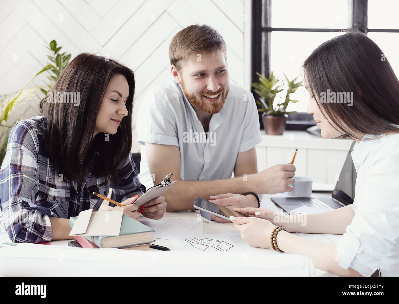 People at work Stock Photo - Alamy