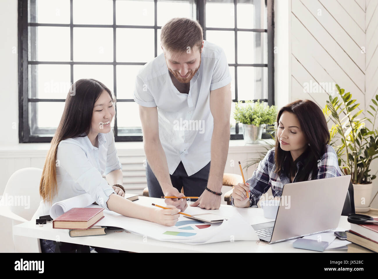 People at work Stock Photo - Alamy