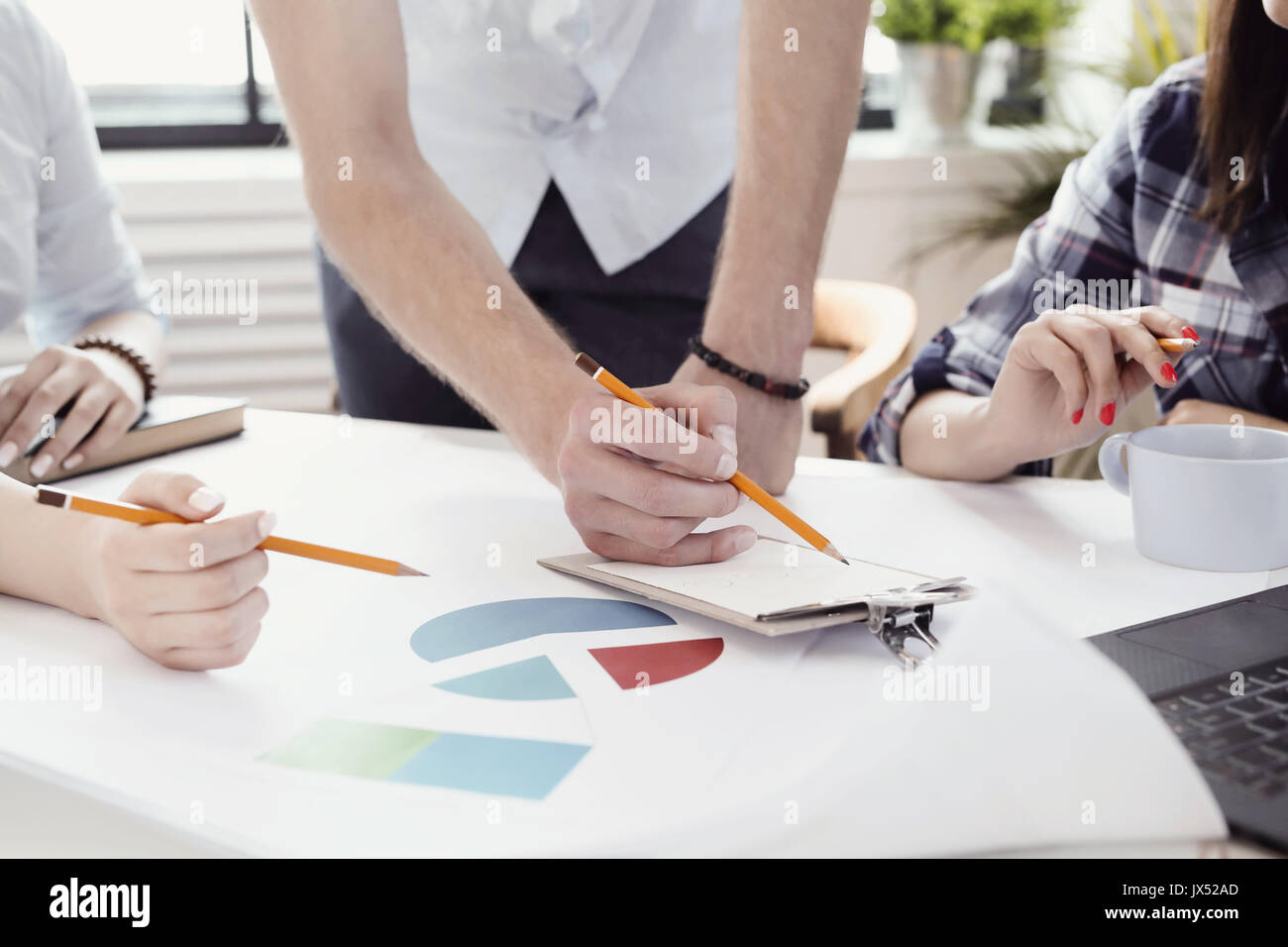 People at work Stock Photo - Alamy