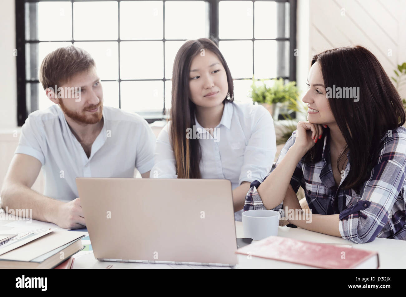 People at work Stock Photo - Alamy