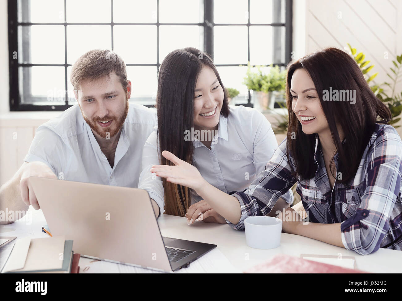 People at work Stock Photo - Alamy