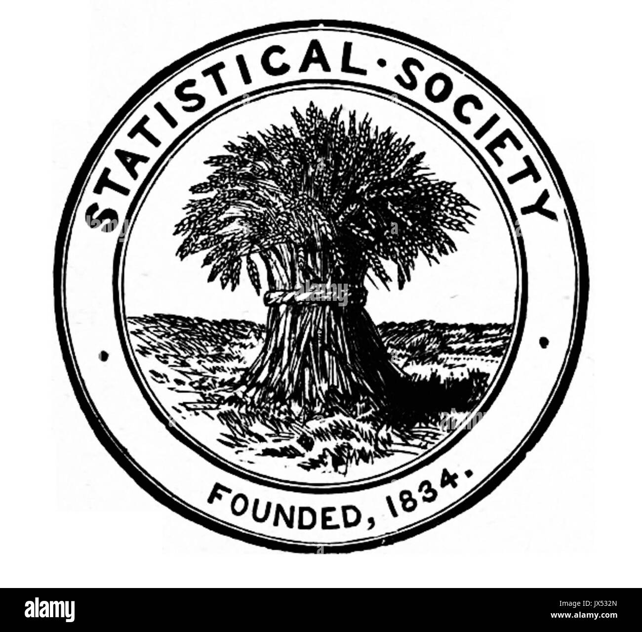 Statistical society of London logo Stock Photo - Alamy