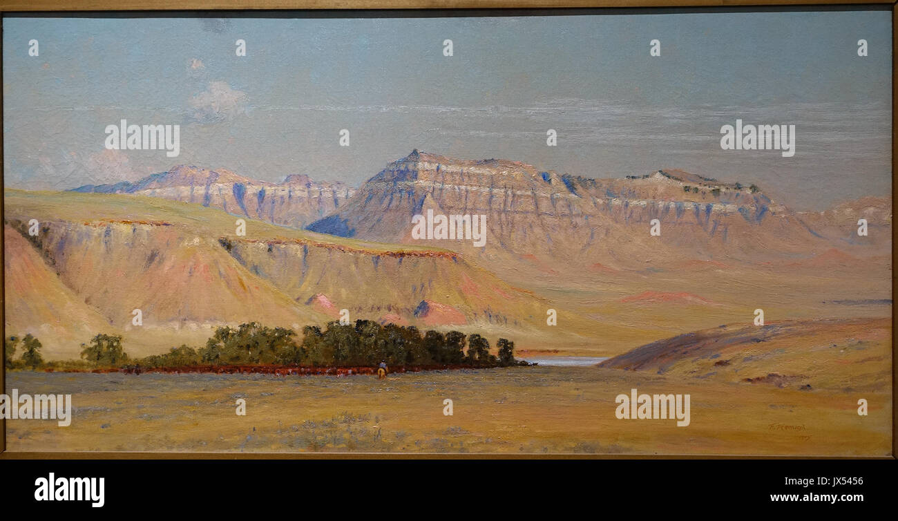 Map Of Powder River High Resolution Stock Photography and Images - Alamy