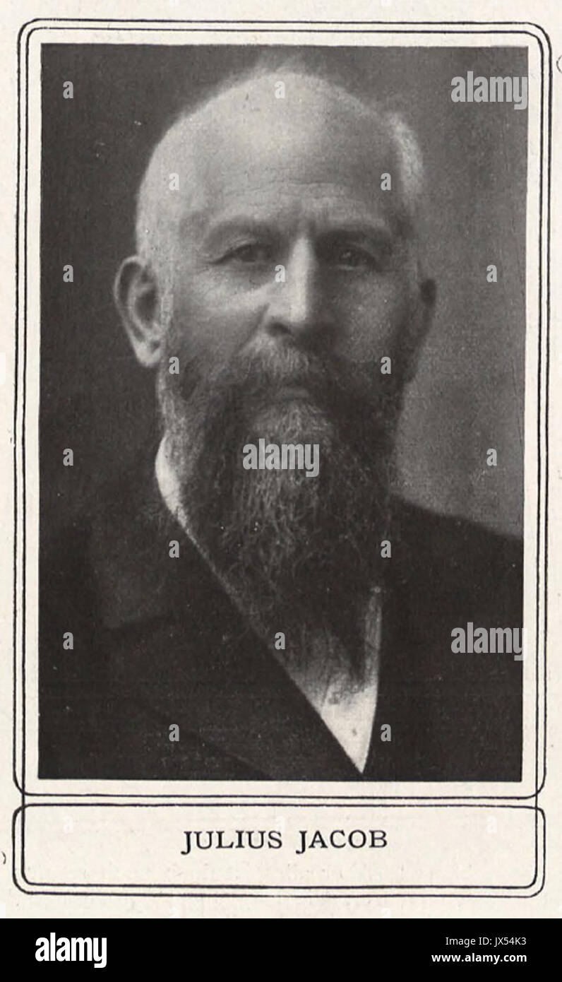 Julius Jacob, featured in Berl Leben (1902), was a significant figure of the time. This text ...