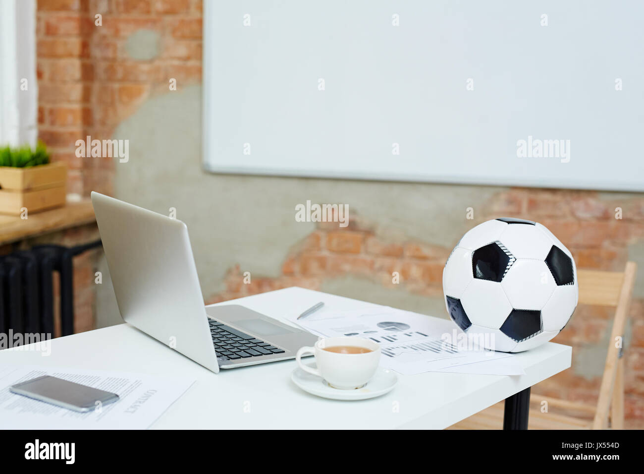 Football laptop hi-res stock photography and images - Alamy