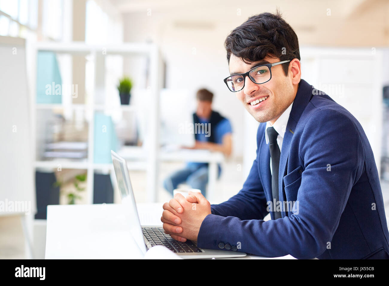 Successful employee hi-res stock photography and images - Alamy