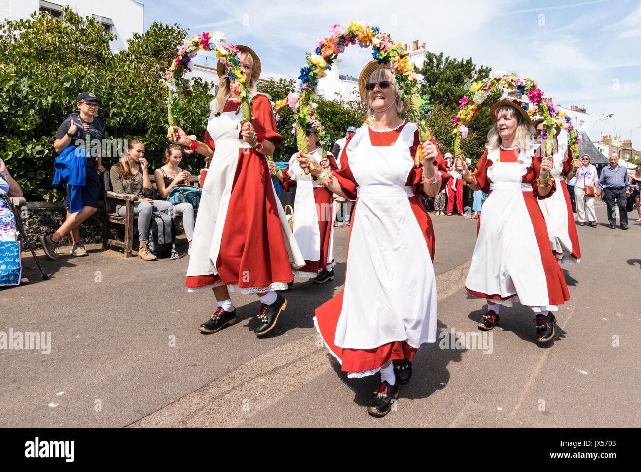 Morris dancing dresses hi-res stock photography and images - Alamy