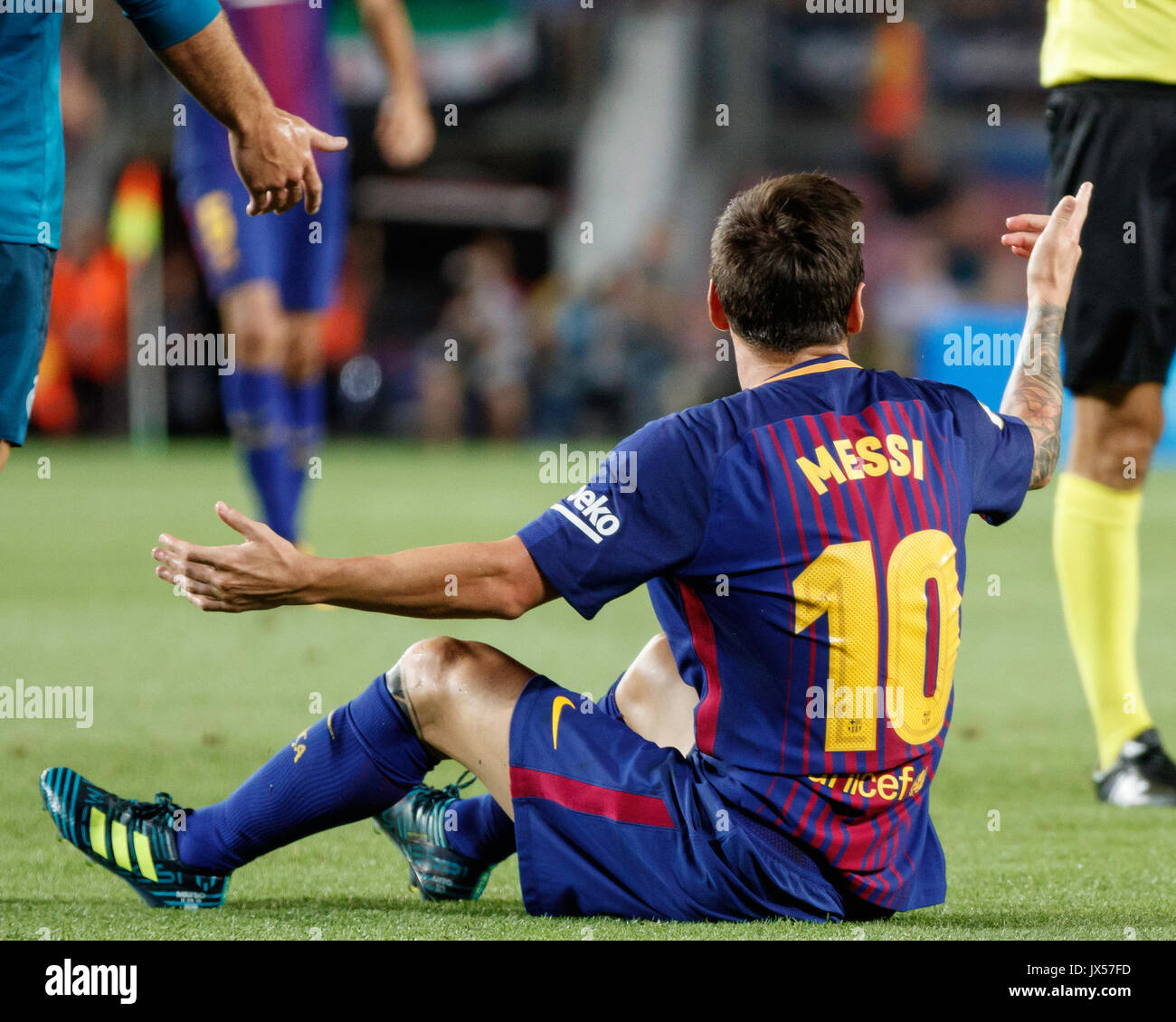 Supercopa barcelona messi hi-res stock photography and images - Alamy