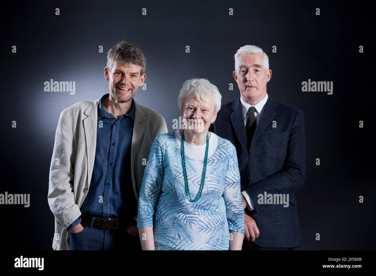 Edinburgh, UK. 14th August 2017. (left to right) Christopher Fleet ...