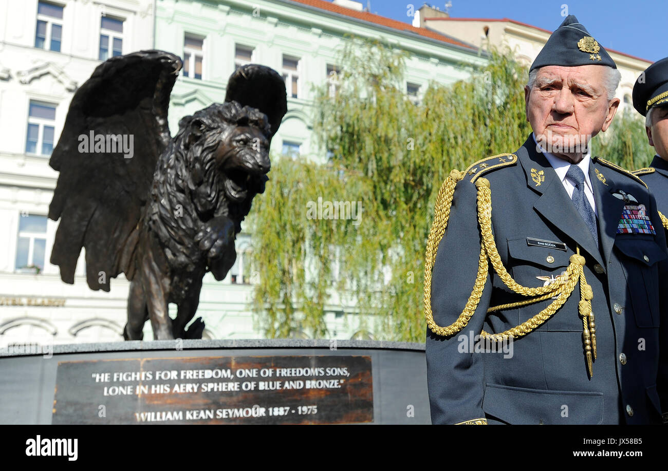Prague, Czech Republic. 14th Aug, 2017. Meeting to commemorate Czech ...