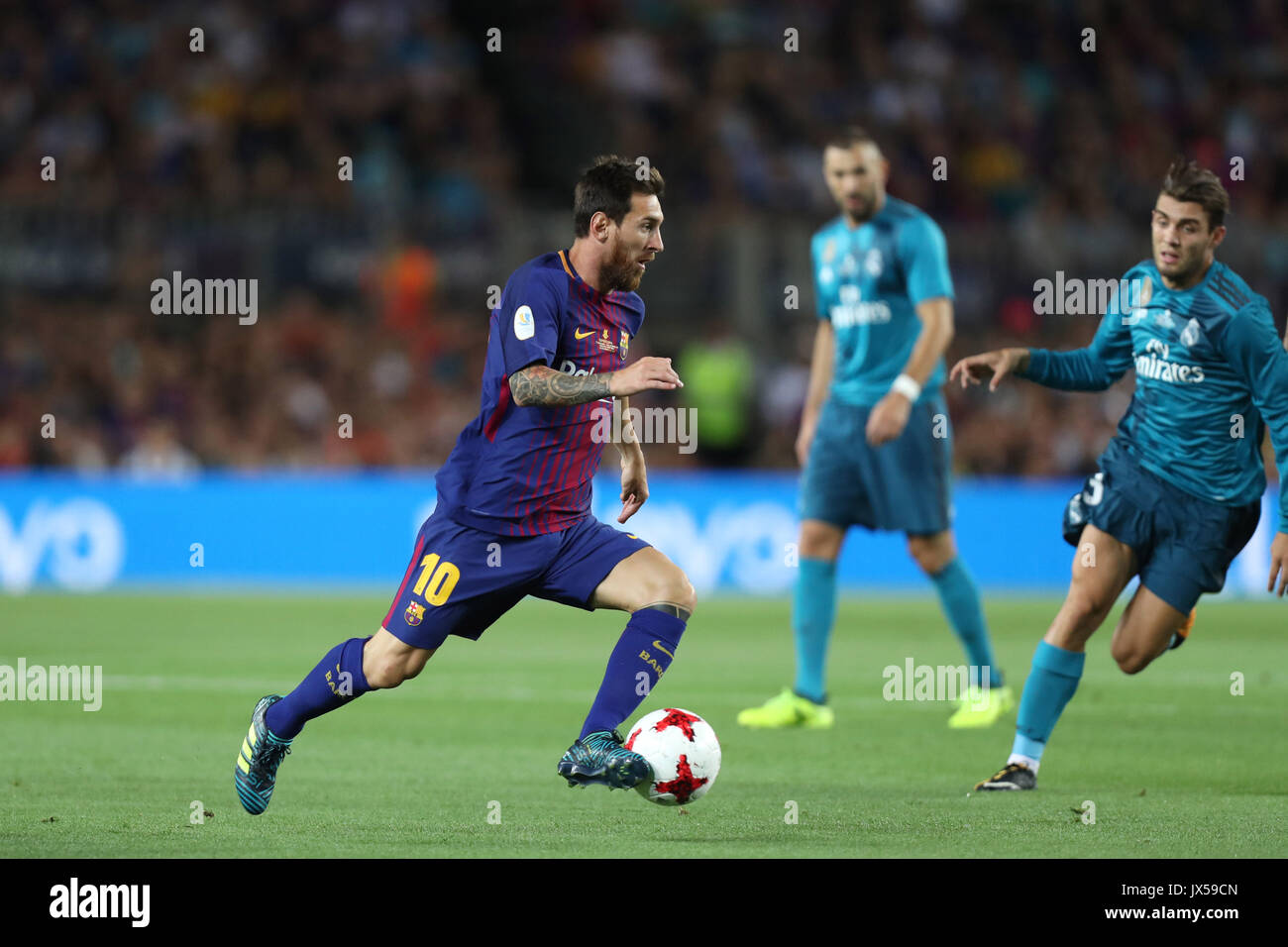 Supercopa barcelona messi hi-res stock photography and images - Alamy