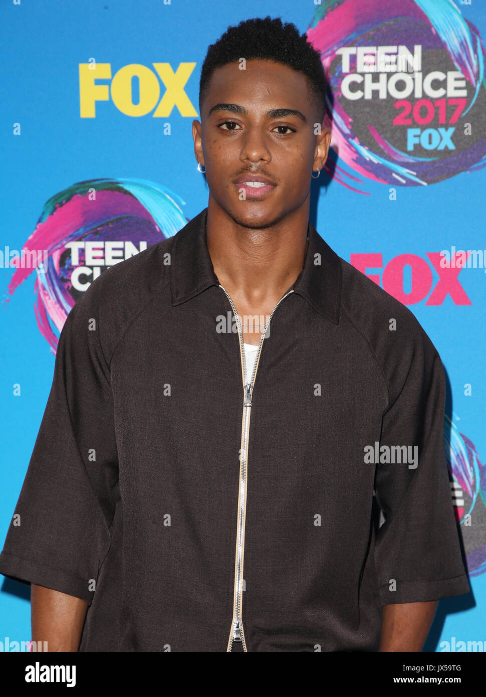LOS ANGELES, CA - AUGUST 13: Keith Powers, at the Teen Choice Awards ...