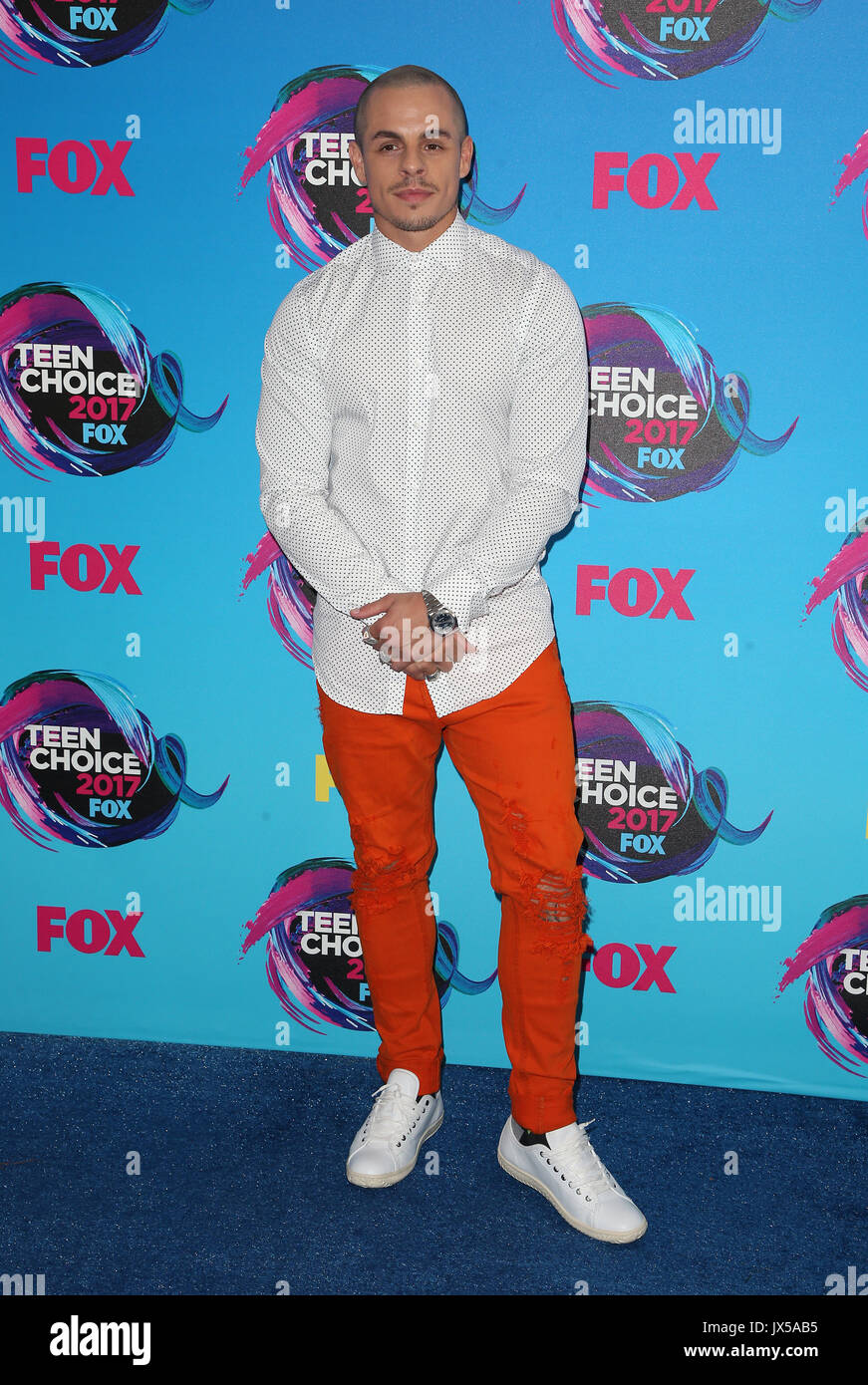 Los Angeles, Ca, USA. 13th Aug, 2017. Casper Smart, at the Teen Choice ...