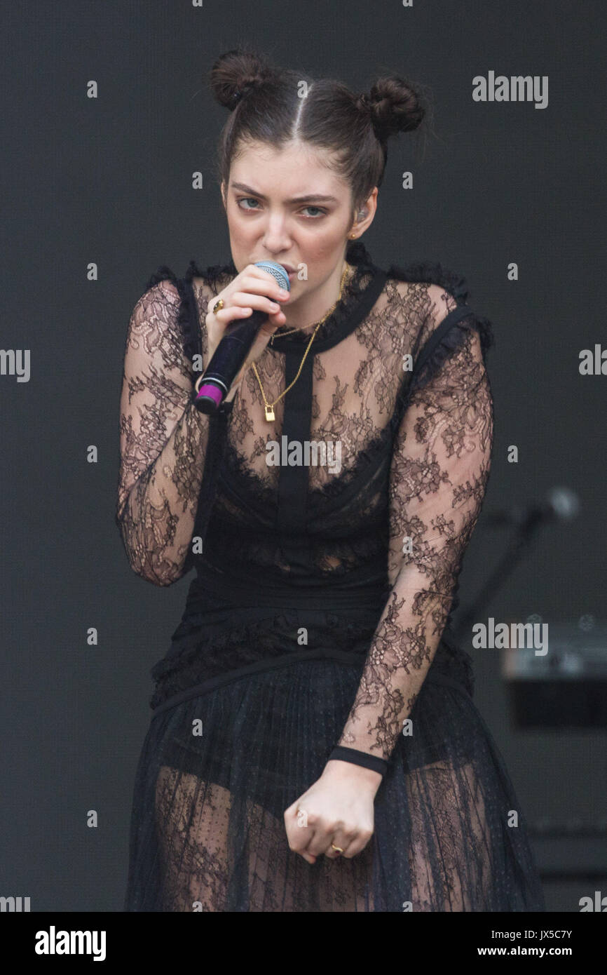 San Francisco, California, USA. 13th Aug, 2017. LORDE (ELLA MARIJA LANI ...