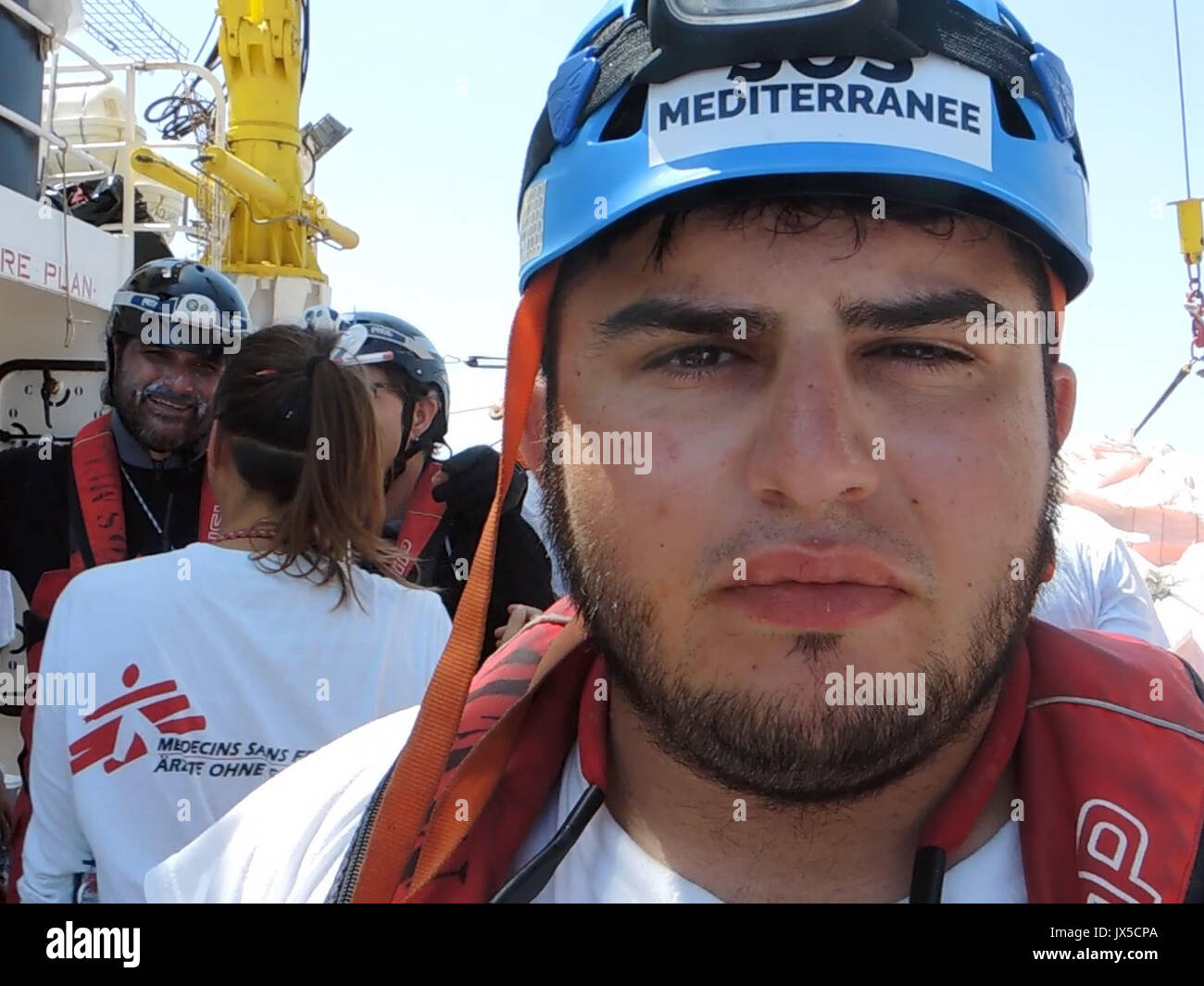 Rescue operation of migrants hi-res stock photography and images - Alamy