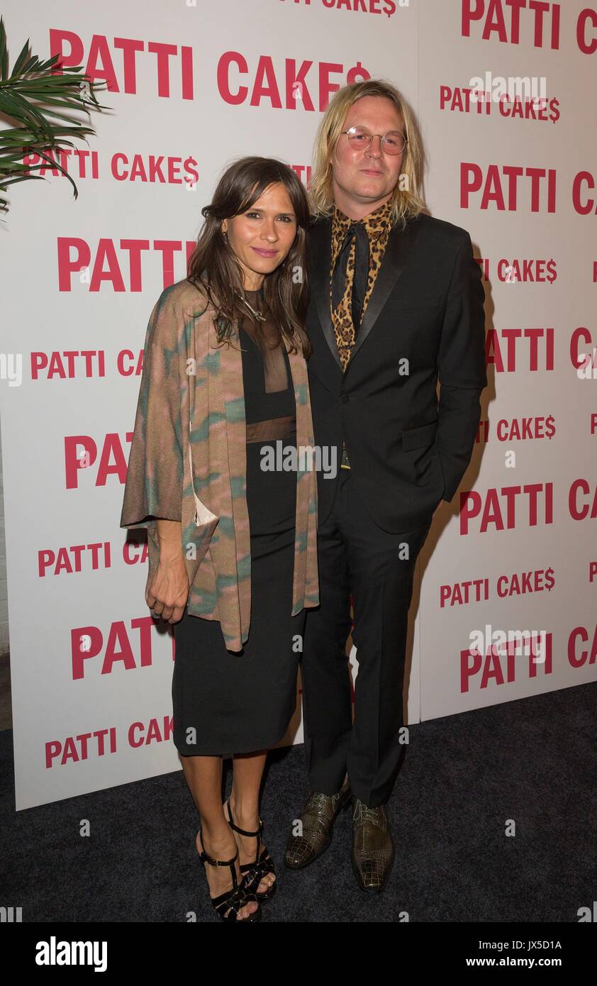 New York, NY, USA. 14th Aug, 2017. Georgie Greville, Geremy Jasper at ...