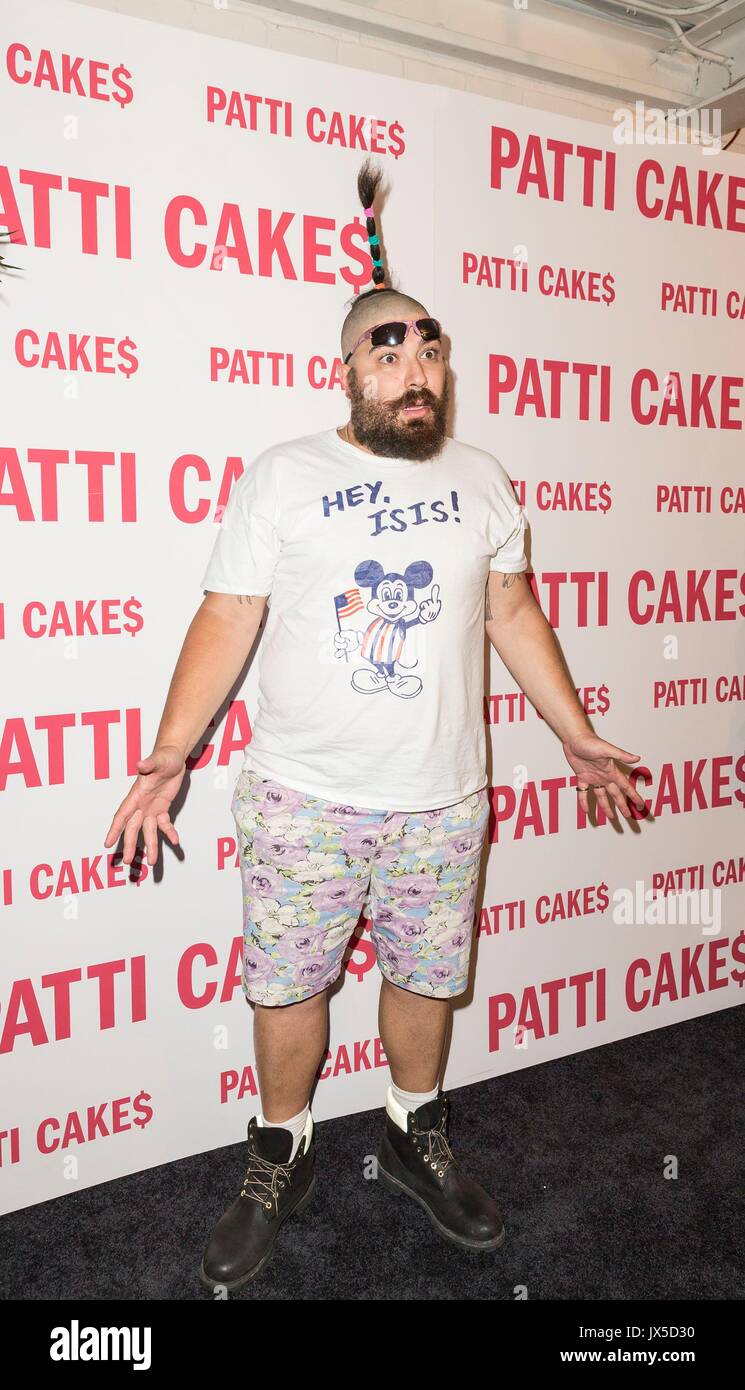 New York, NY, USA. 14th Aug, 2017. Josh Ostrovsky at arrivals for PATTI ...