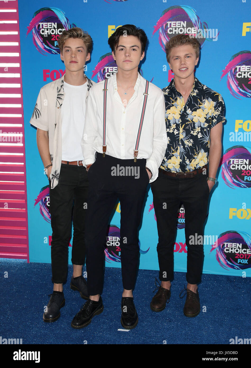 13 August 2017 - Los Angeles, California - Reece Bibby, Blake ...