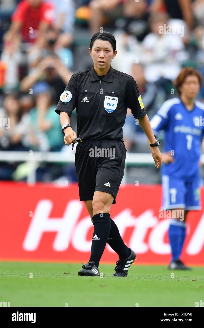 Tokyo, Japan. Credit: MATSUO. 12th Aug, 2017. Asaka Matsushita (Referee ...