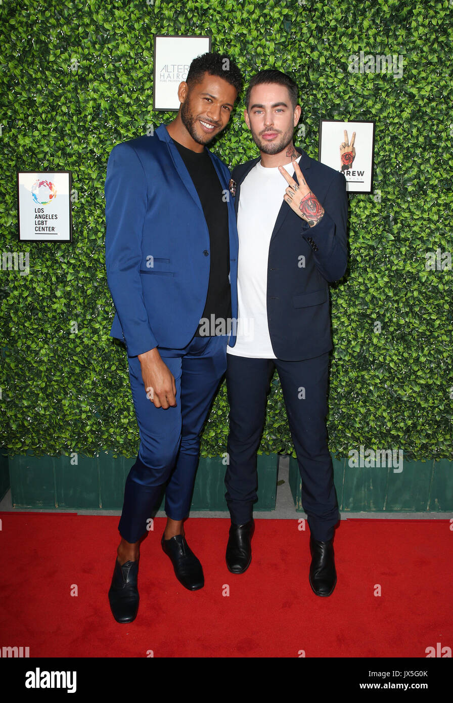Los Angeles, Ca, USA. 14th Aug, 2017. Jeffrey Bowyer-Chapman, Andrew ...