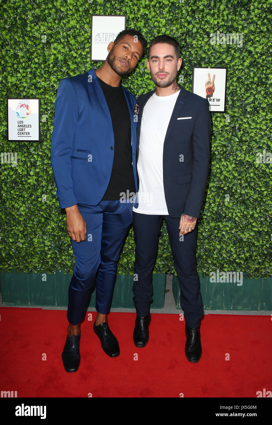 Los Angeles, Ca, USA. 14th Aug, 2017. Jeffrey Bowyer-Chapman, Andrew ...