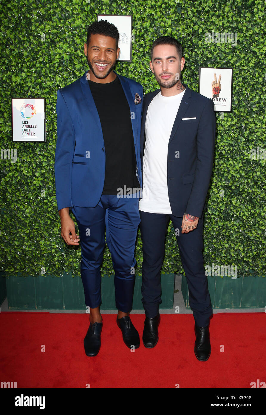 Los Angeles, Ca, USA. 14th Aug, 2017. Jeffrey Bowyer-Chapman, Andrew ...