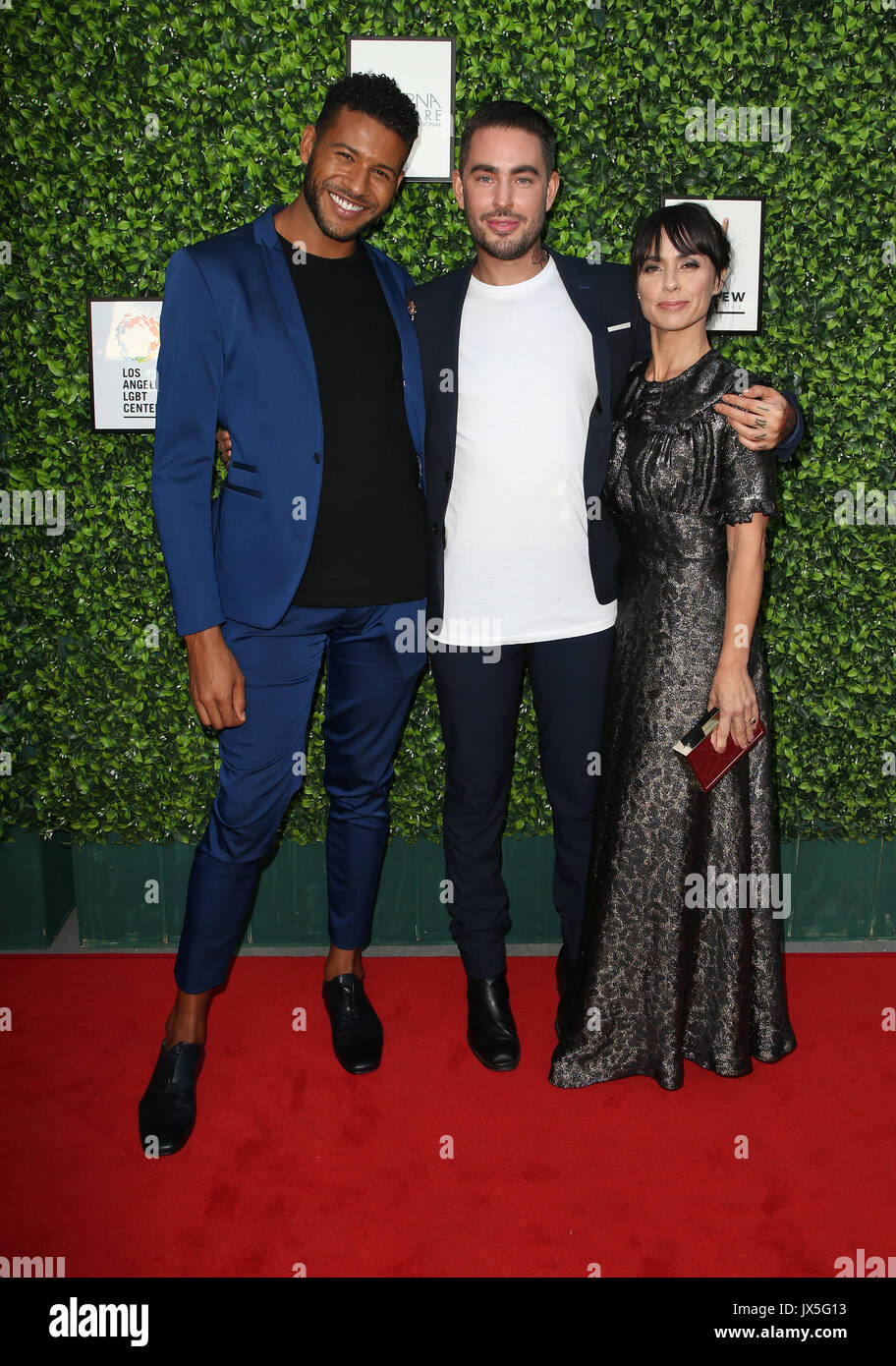 Los Angeles, Ca, USA. 14th Aug, 2017. Jeffrey Bowyer-Chapman, Andrew ...