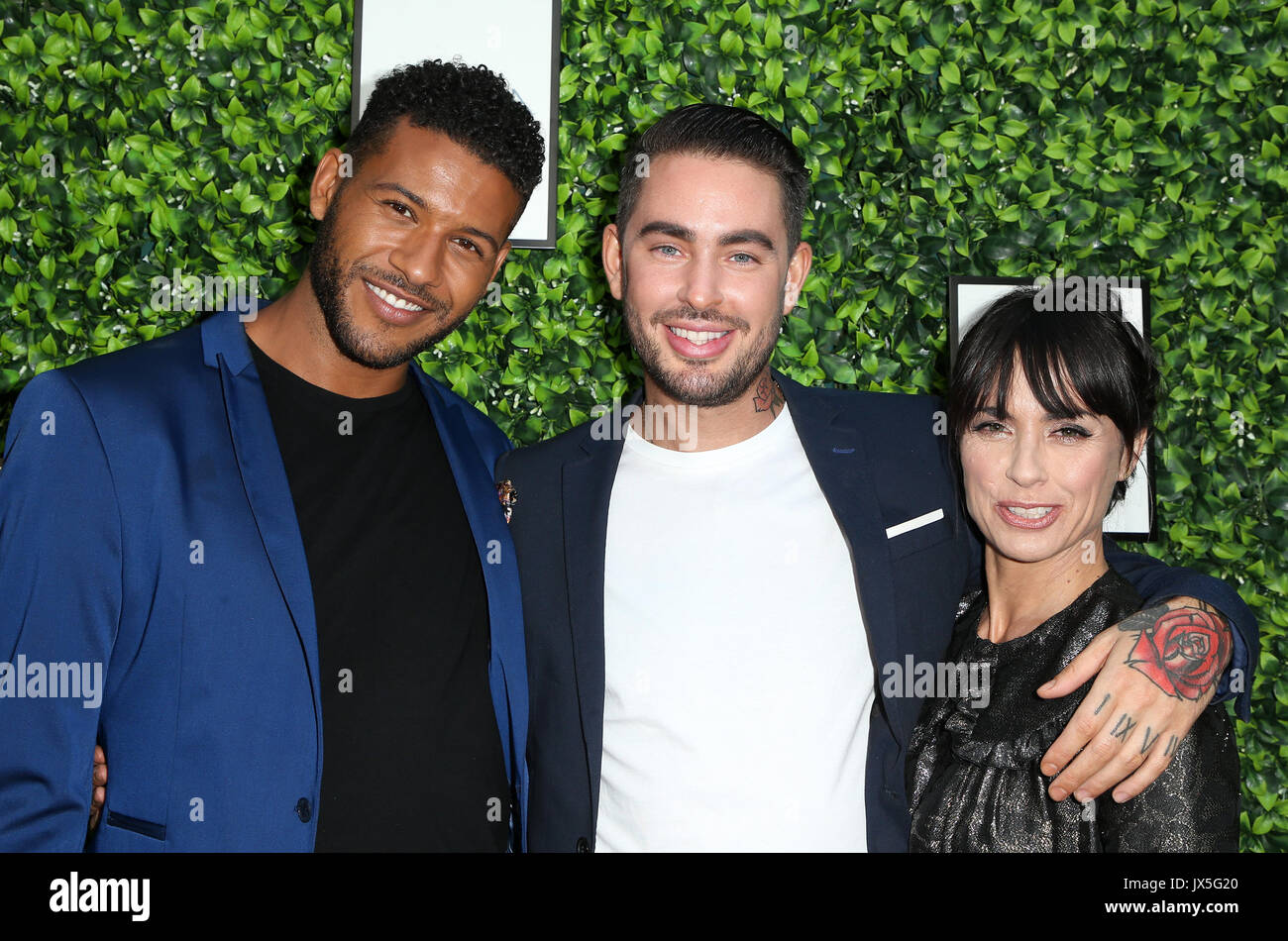 Los Angeles, Ca, USA. 14th Aug, 2017. Jeffrey Bowyer-Chapman, Andrew ...