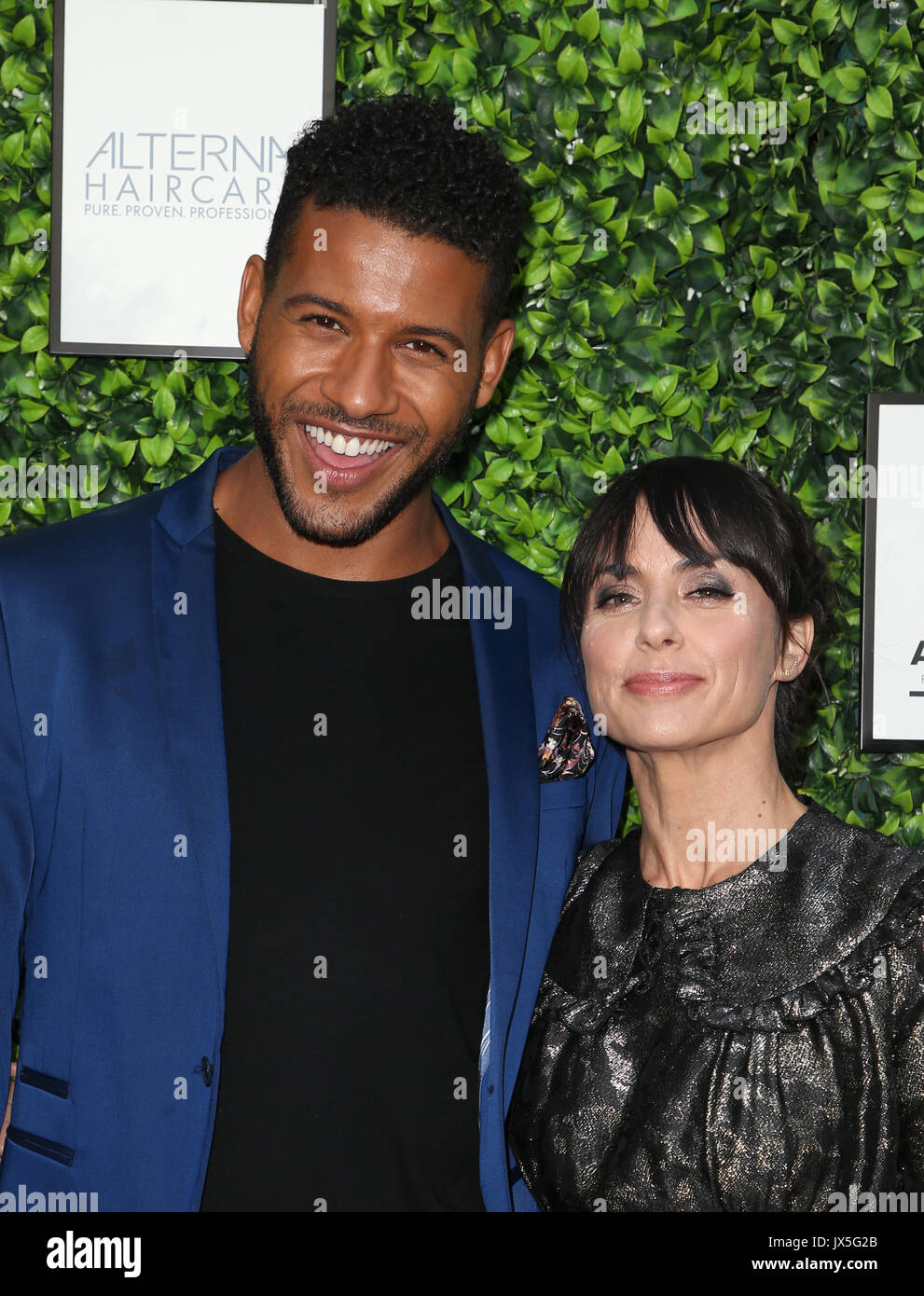 Los Angeles, Ca, USA. 14th Aug, 2017. Jeffrey Bowyer-Chapman, Constance ...