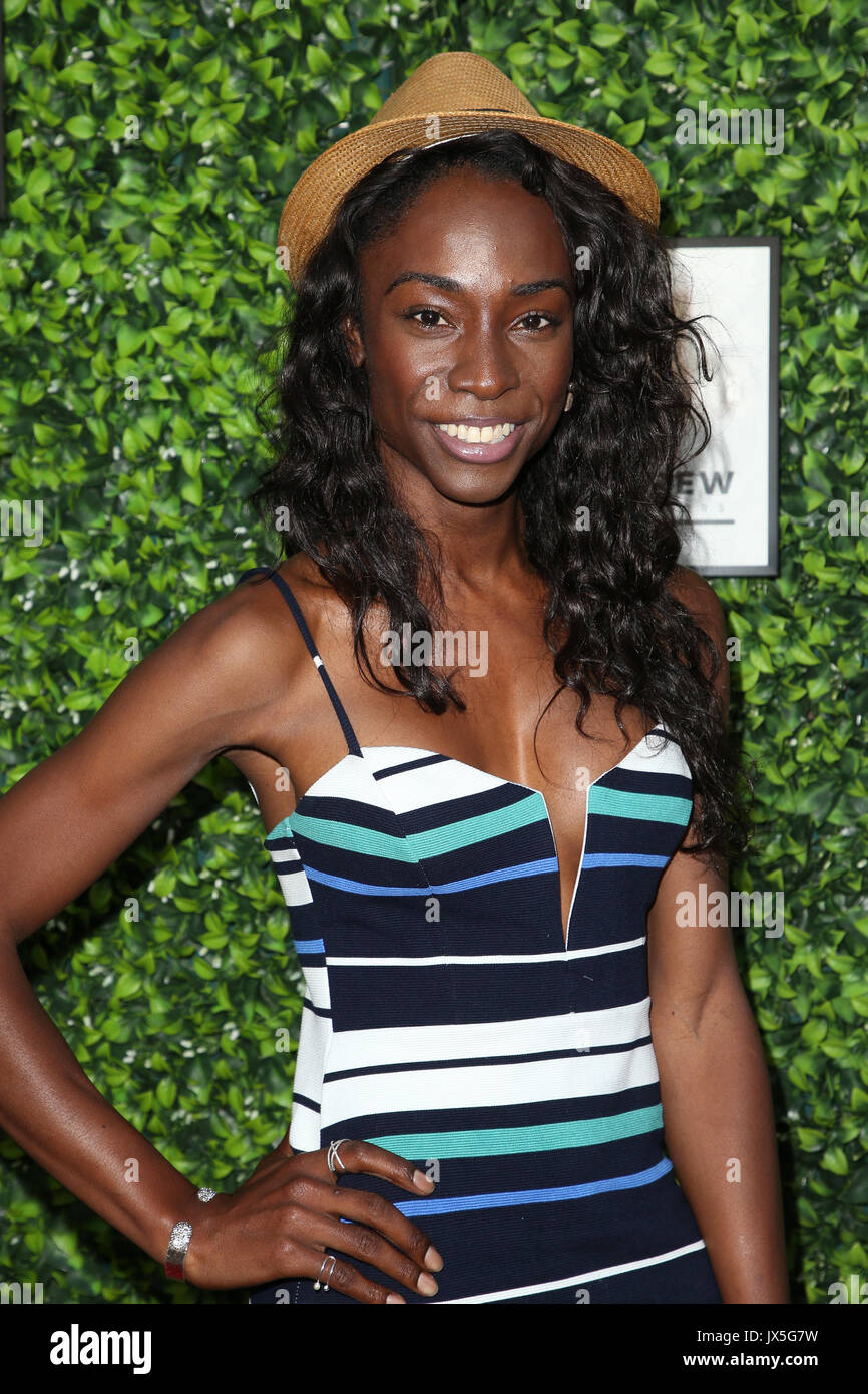 Los Angeles, Ca, USA. 14th Aug, 2017. Angelica Roos, at the launch of ...