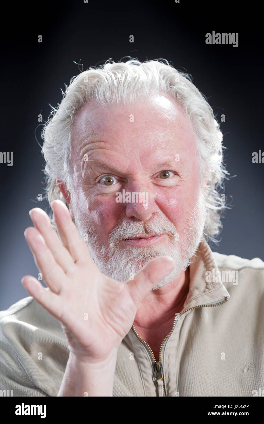 Edinburgh, UK. 15th Aug, 2017. Peter May, Scottish television ...