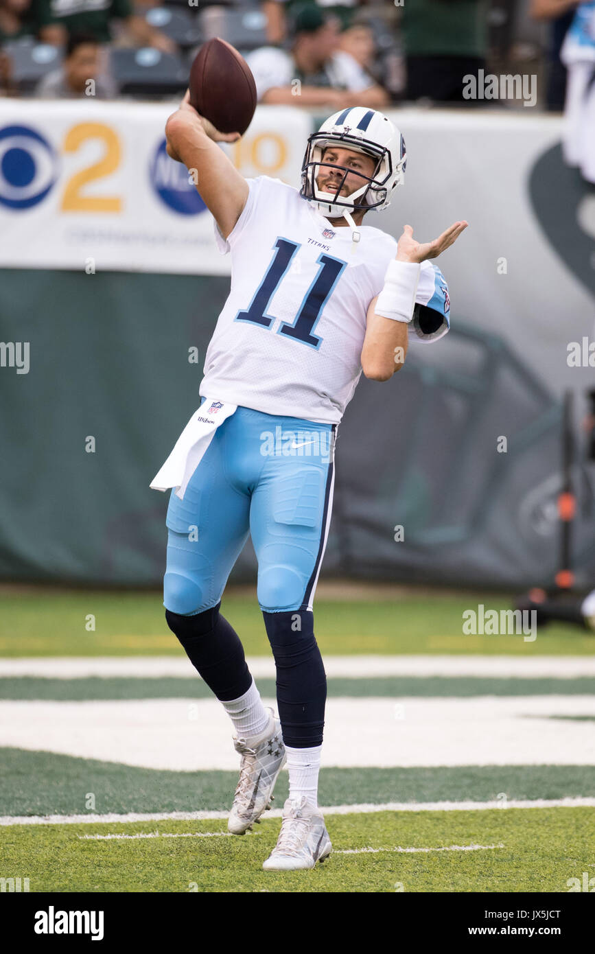 August 12, 2017, Tennessee Titans quarterback Alex Tanney (11) throws ...