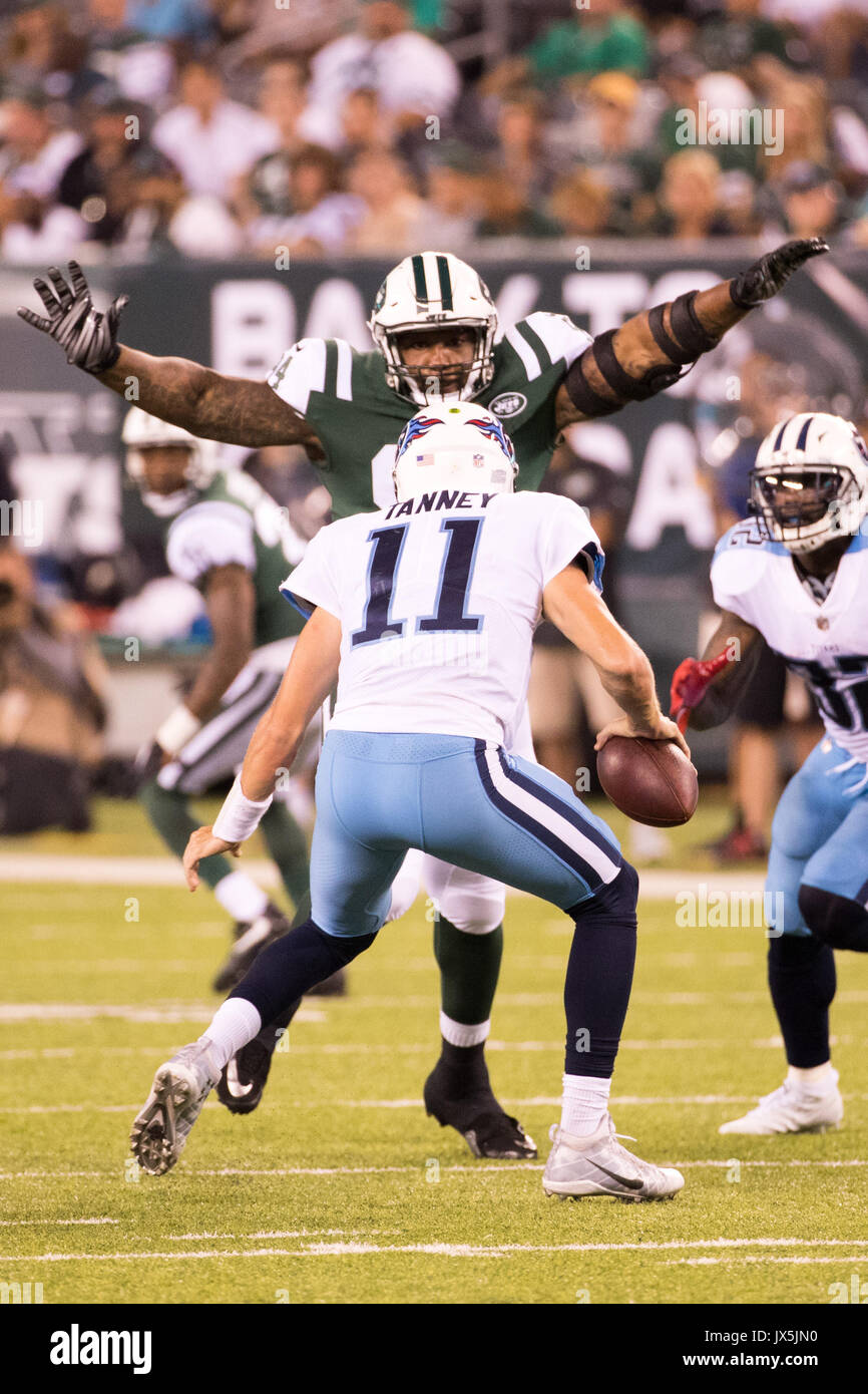 August 12, 2017, Tennessee Titans quarterback Alex Tanney (11) reacts ...