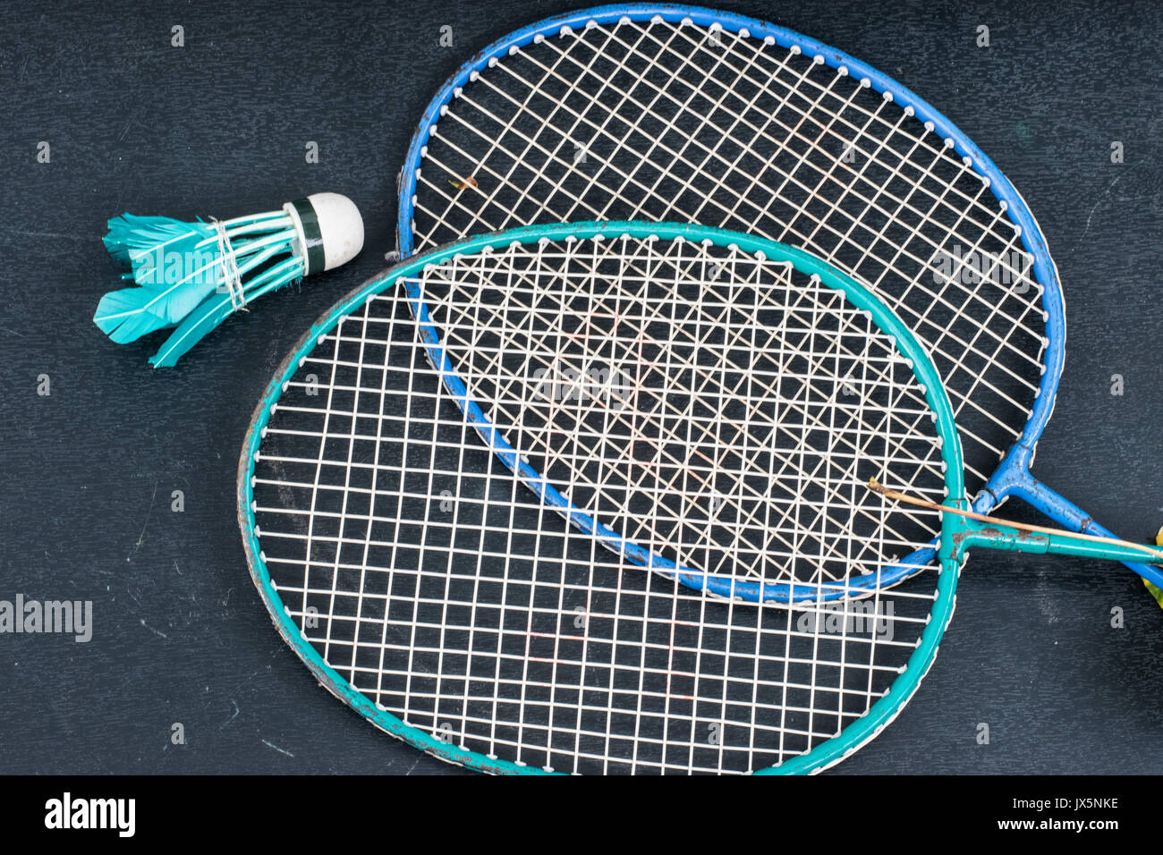 Badminton racket and shuttle hi-res stock photography and images - Alamy