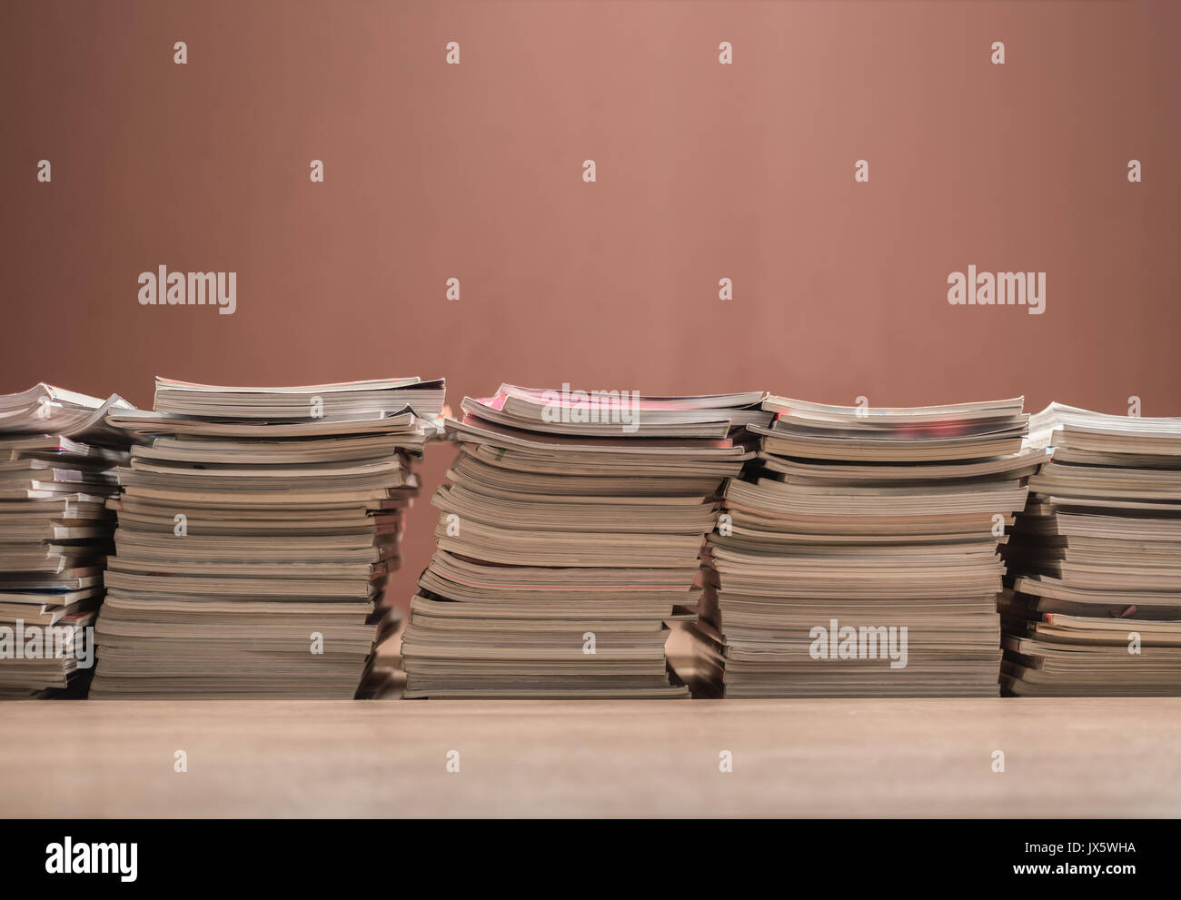 Magazine stack hi-res stock photography and images - Alamy