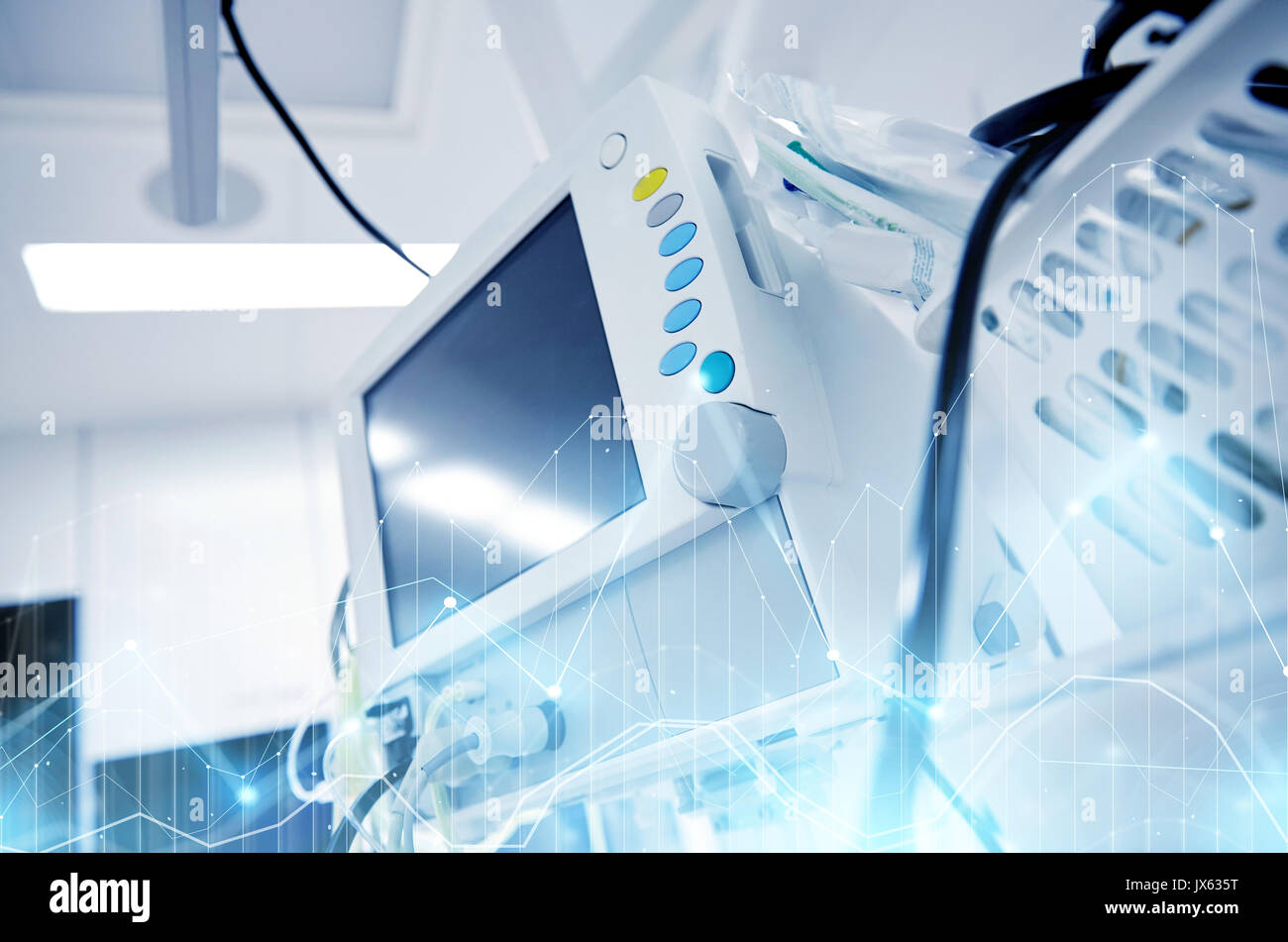 life support machine at hospital operating room Stock Photo - Alamy