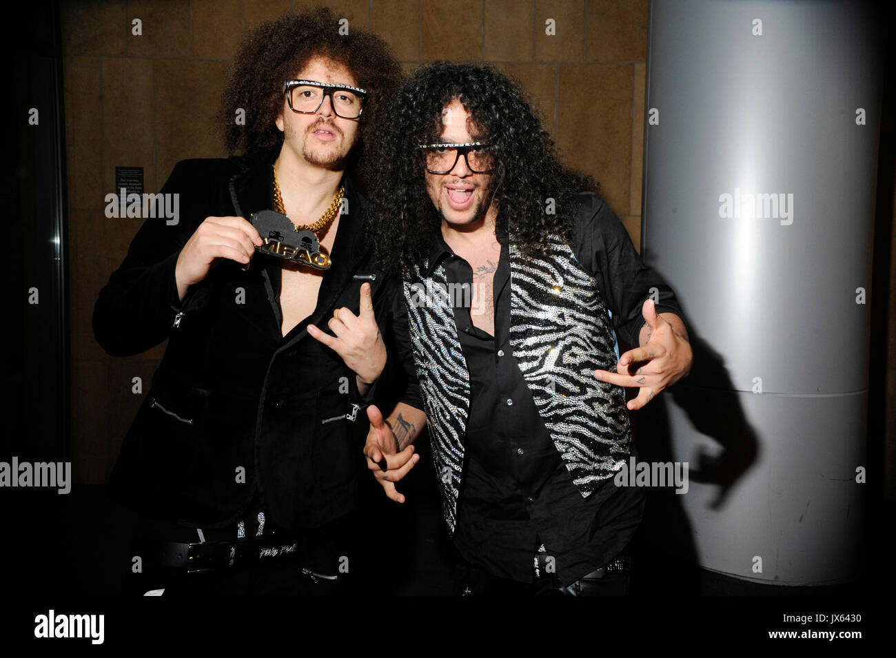 Redfoo and sky blu of lmfao hi-res stock photography and images - Alamy