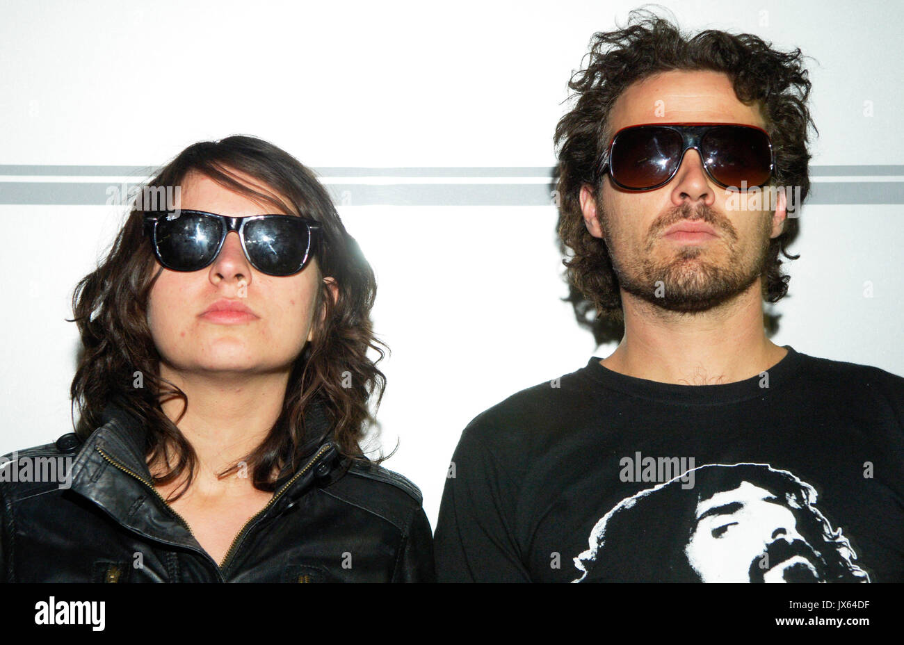 (L-R) Stella Mozgawa,Grant Fitzpatrick Mink portraits 2nd Annual LA ...