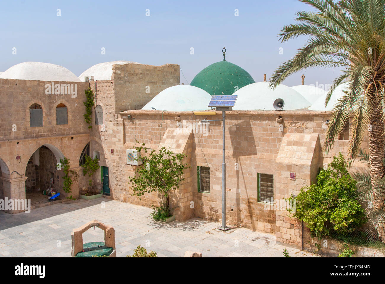 Nabi Musa site and mosque at Judean desert, Israel Stock Photo - Alamy
