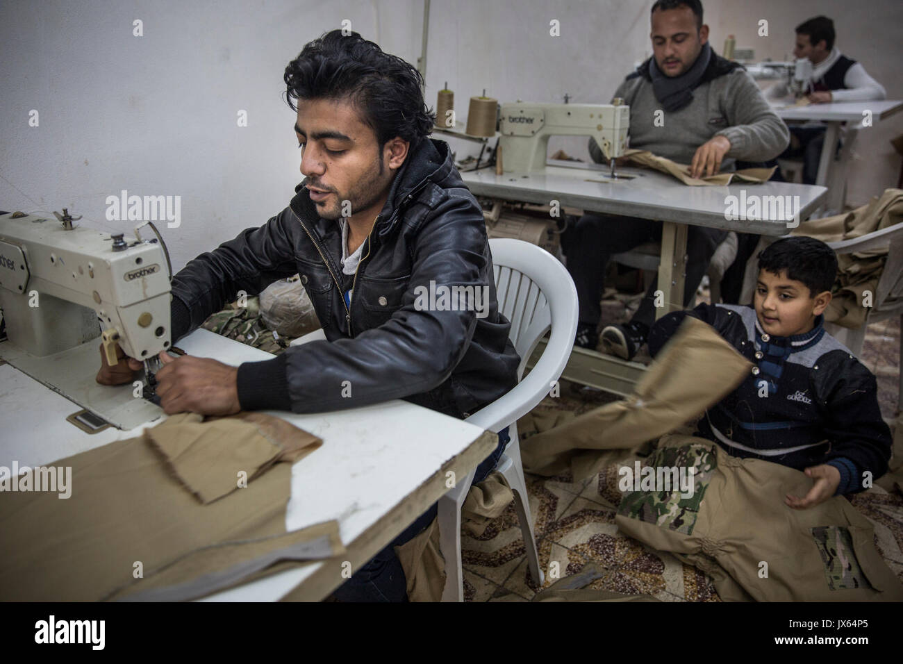 One of the countless number of Syrian refugee children working in ...