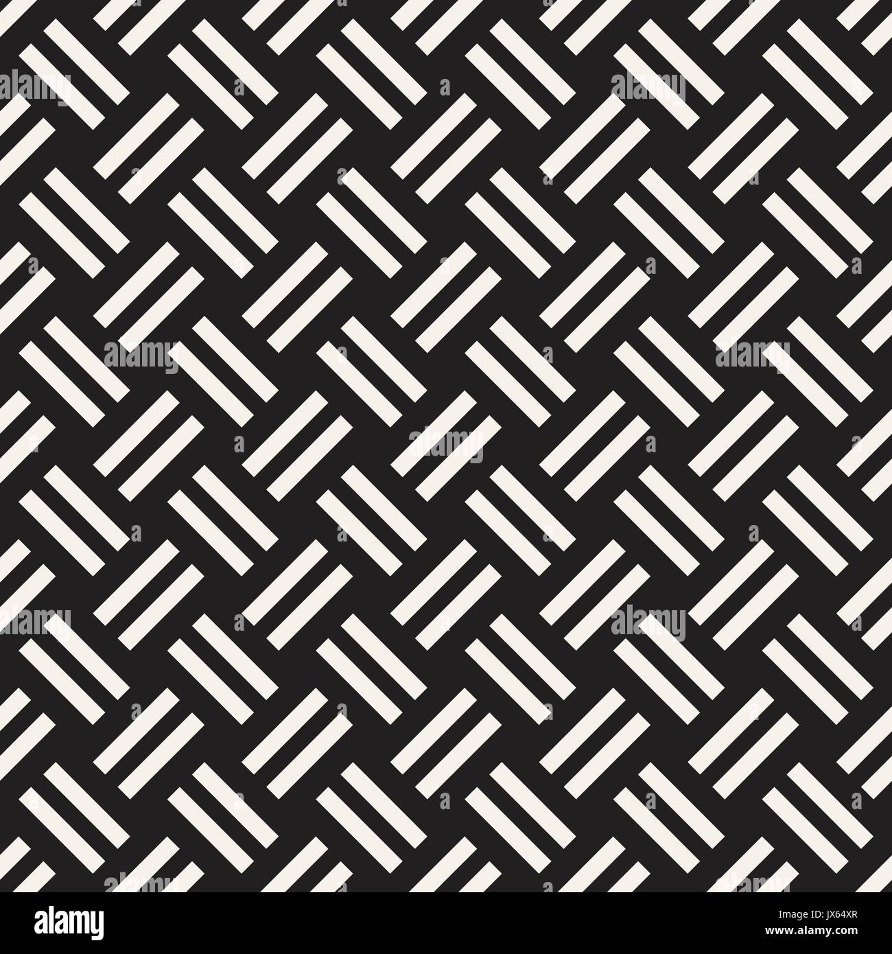 Crosshatch vector seamless geometric pattern. Crossed graphic ...