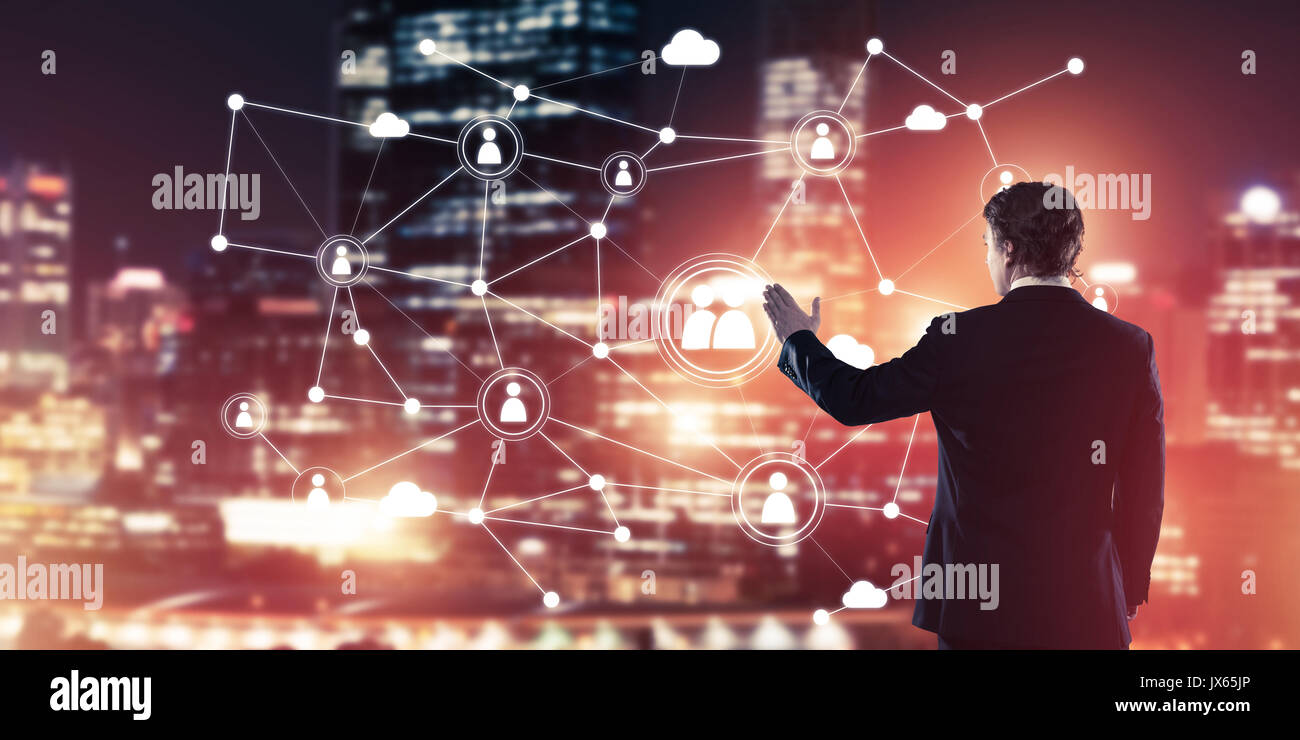 Modern wireless technologies and networking as tool for effectiv Stock ...
