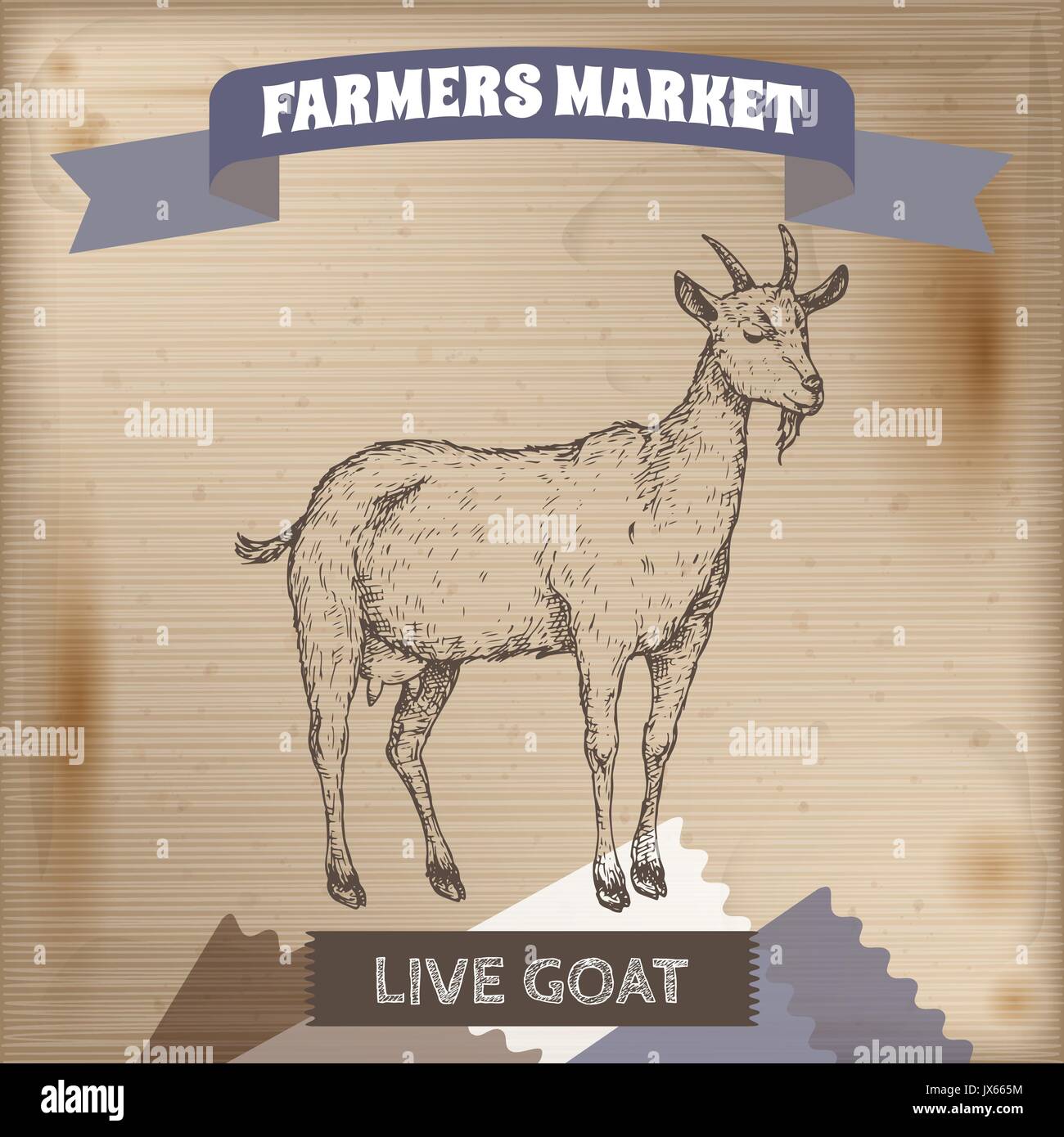 Goat milk hand Stock Vector Images - Alamy